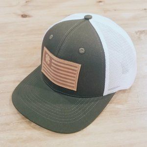 Accessories | Clover Flag Lucky Patch Hat Cap Olive Green Snapback Mesh ...